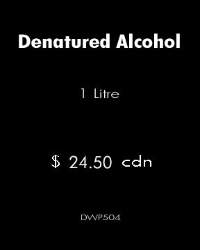 Denatured Alcohol 95% – Les Produits Antique Pictureology
